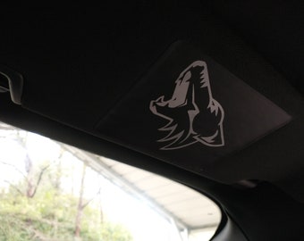 Mustang Visor Warning Label Covers - Etsy