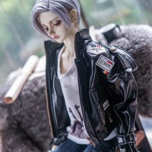 BJD Pilot Jacket Customised 1/3 SD13 SD17 70cm PU Leather - Etsy