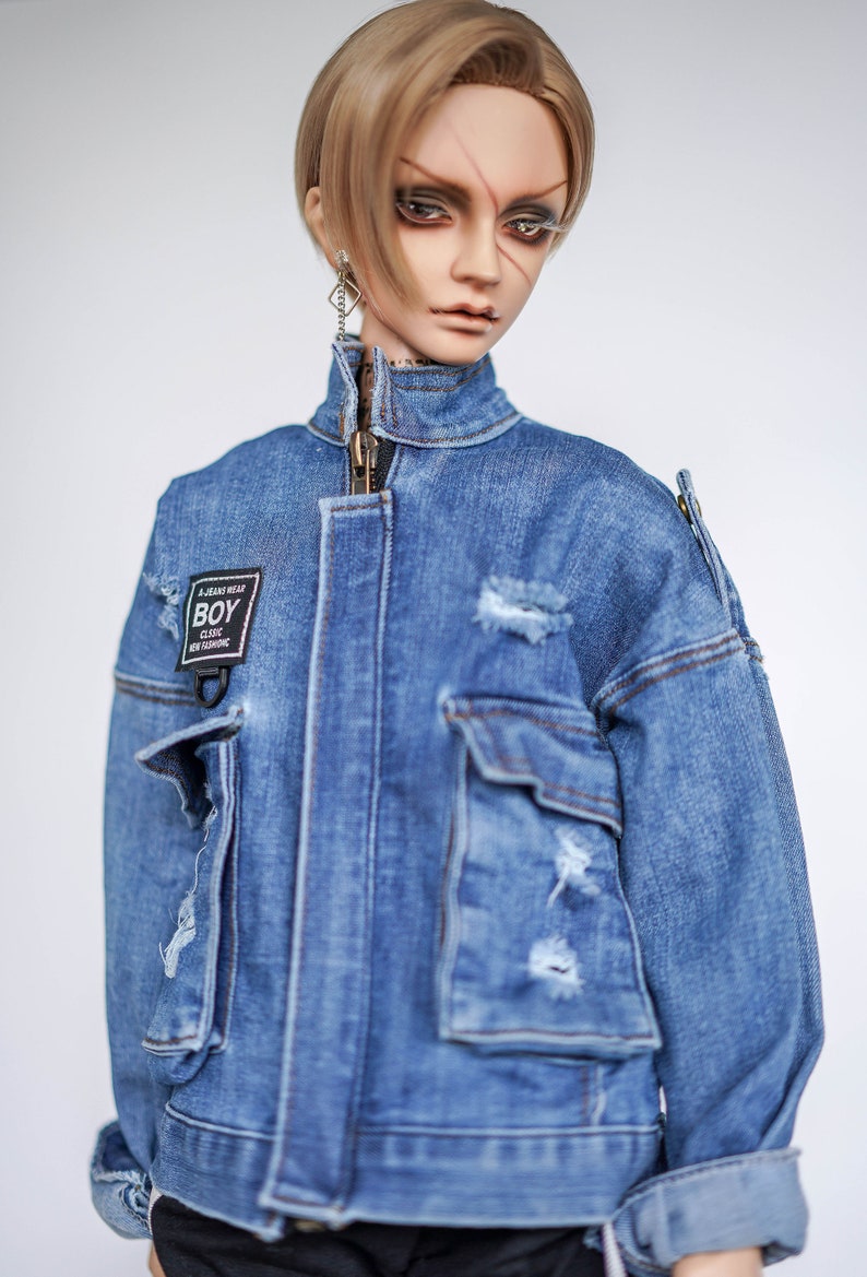 Limited BJD Denim Jacket MSD SD10 SD13 SD17 65cm Girl DD 70cm - Etsy