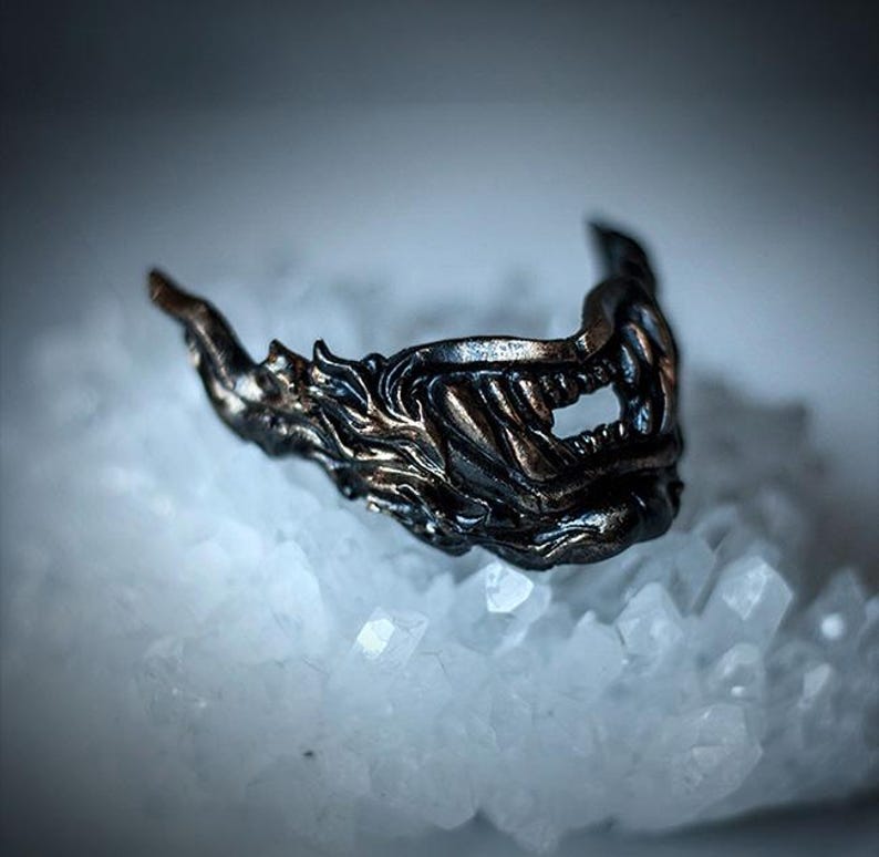 ID75 Mask in Stock Cyberpunk Metal Hand Painting 3D Printing BJD - Etsy