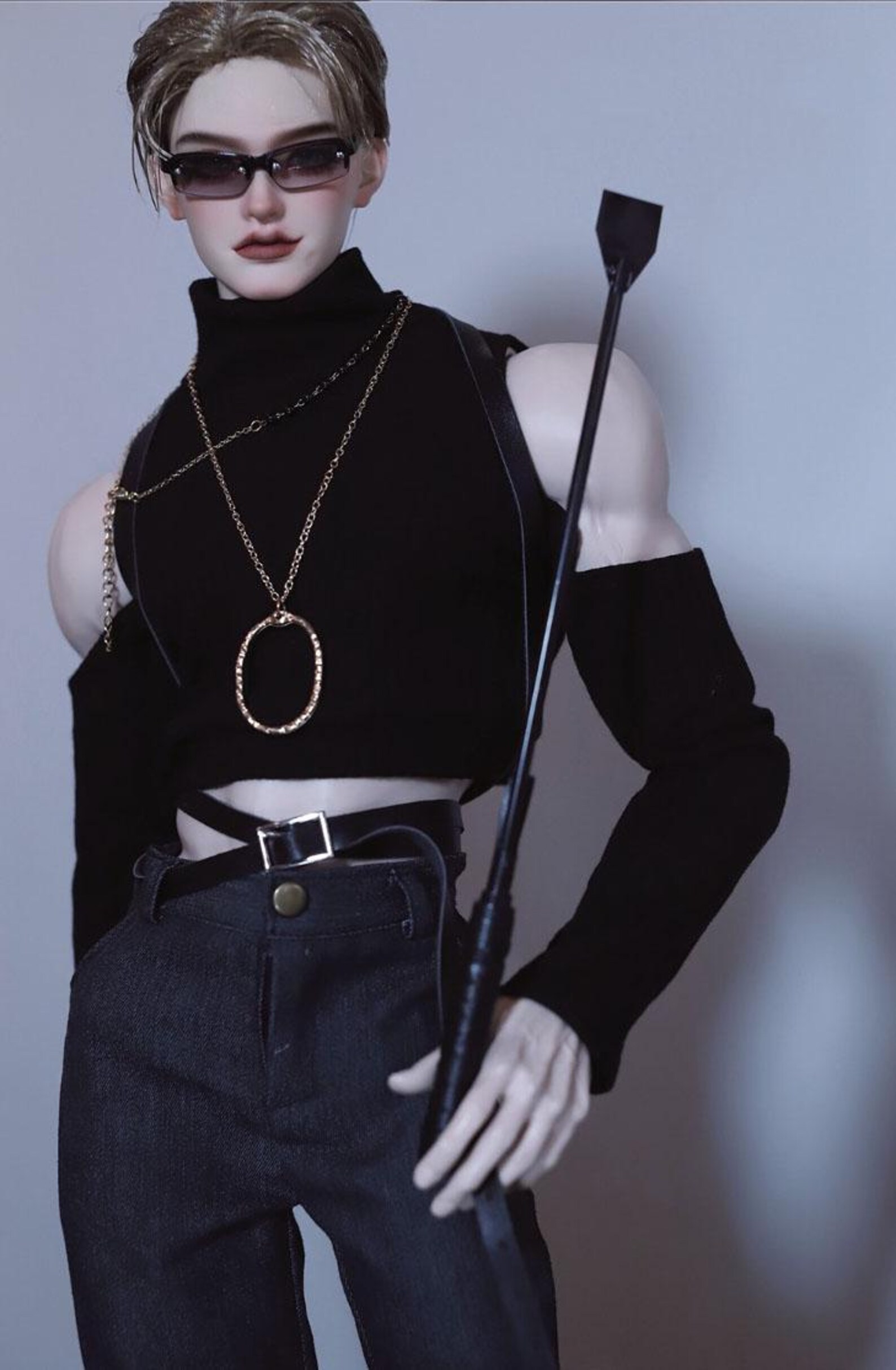 BJD 1/4 1/3 SSDF ID75 in Stock Turtleneck Shirt Sleeveless Arm Sleeve ...