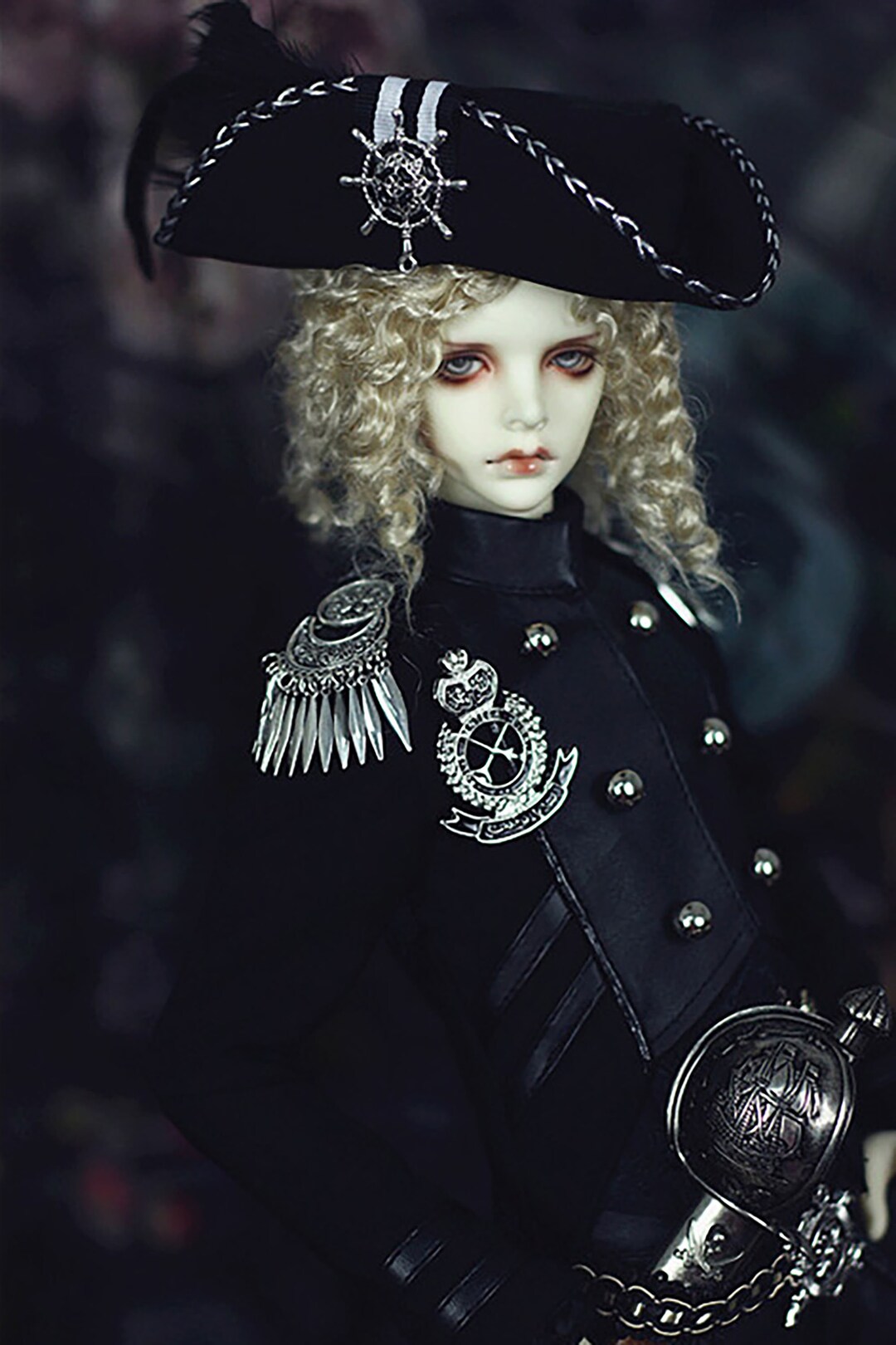 BJD Customized Suits Sets Retro Military Uniform Victorian LUTS65 ...