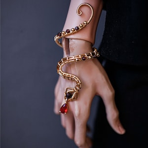 BJD Bracelet Customized Snake Golden SD16 SD17 Soom Sg65 1/3 1/4 - Etsy