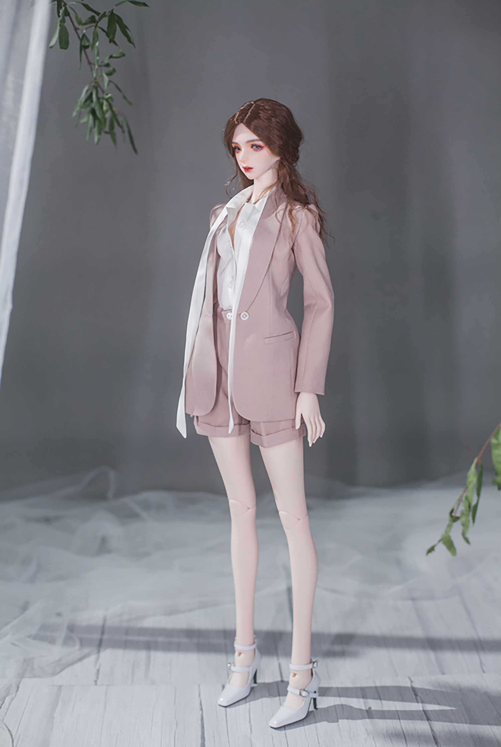 BJD Customize Girls Blazer Pink Green Casual Preorder SD16 - Etsy