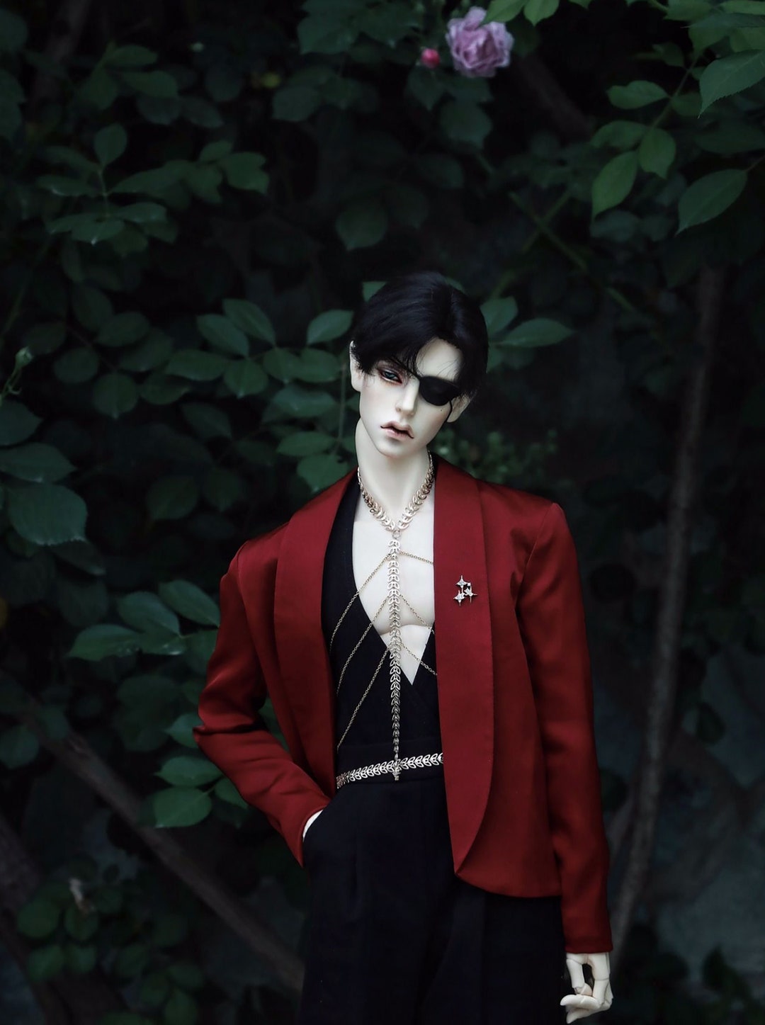 BJD Preorder Shawl Collar Blazer Jumpsuit HID Id75 73cm 1/3 1/4 MDD ...