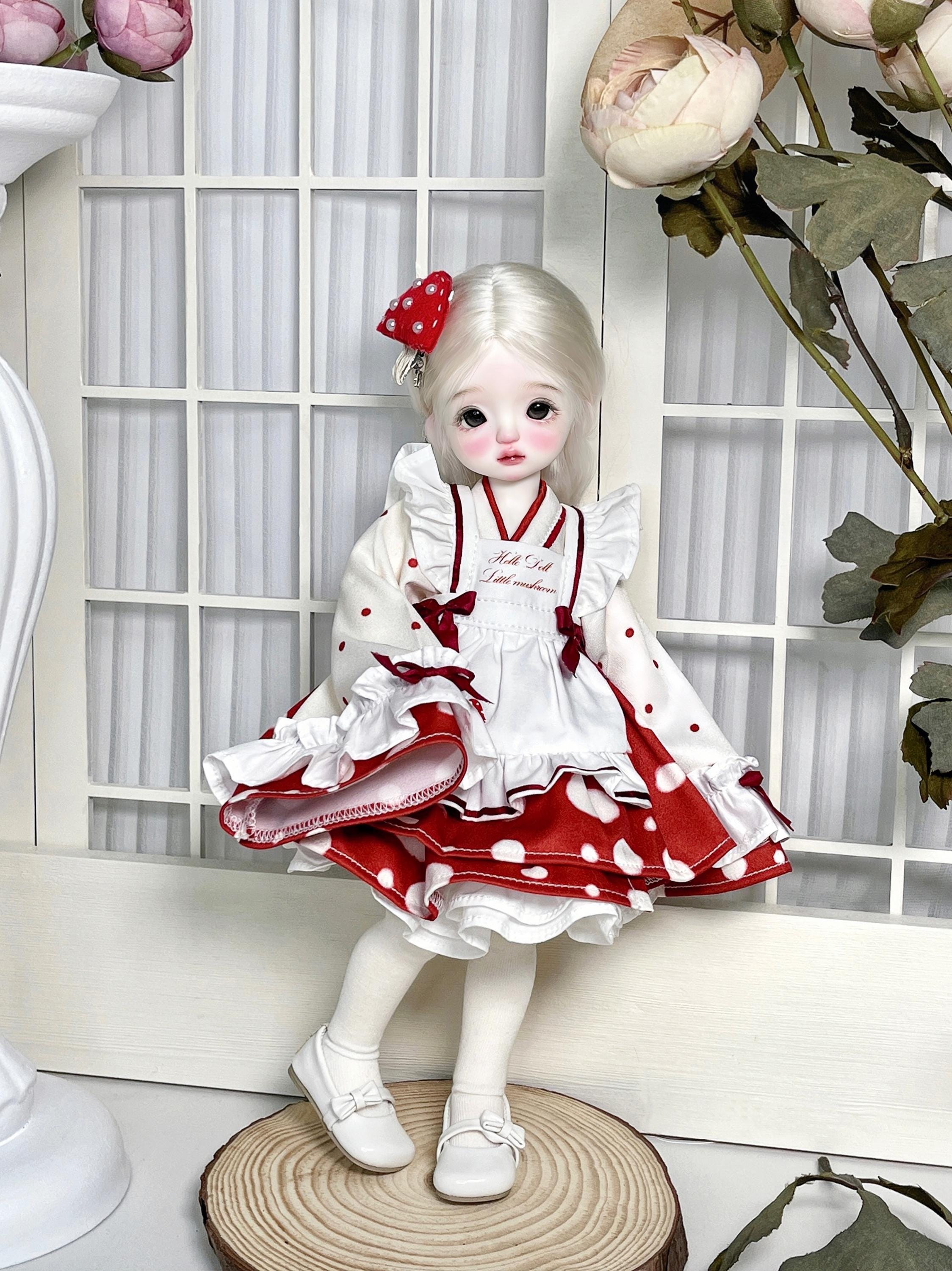 1/4 1/6 Preorder Maiden Clothes Set Mushroom Japanese Kimono Msd Yosd ...
