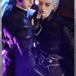 BJD in Stock ID75 SD17 PU Leather Motorcycle Gloves - Etsy