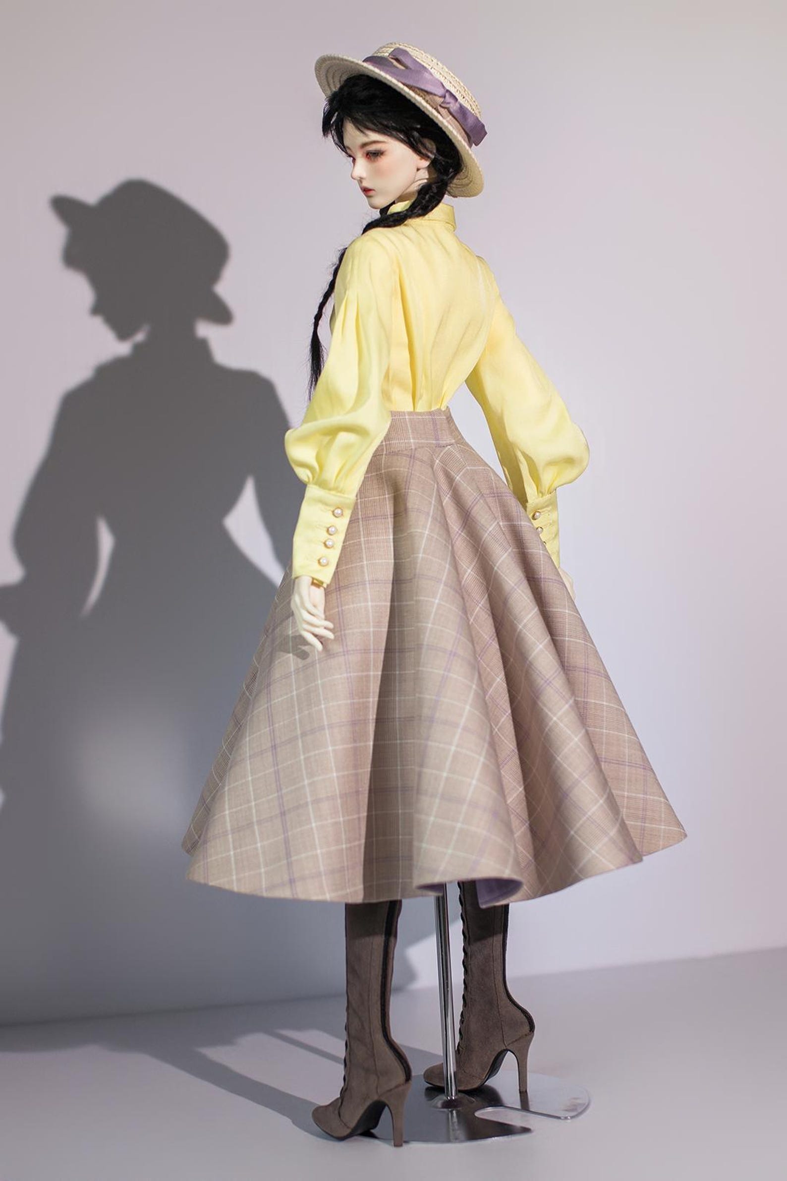 1/3 Custom Vest+ Shirt+ Skirt+ Bustle Retro Dress Set Preorder ...