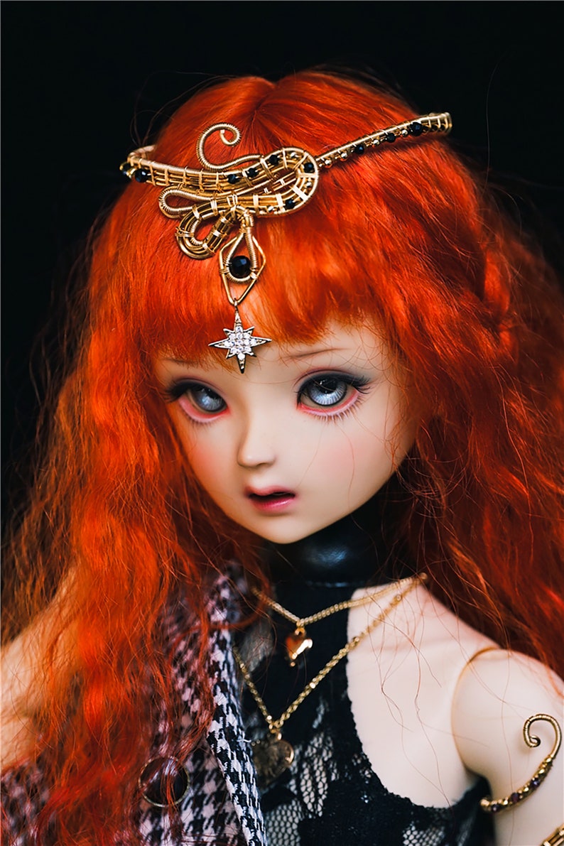 BJD 1/3 Ornament Preorder Golden Snake Shape Crown 70cm Soom - Etsy