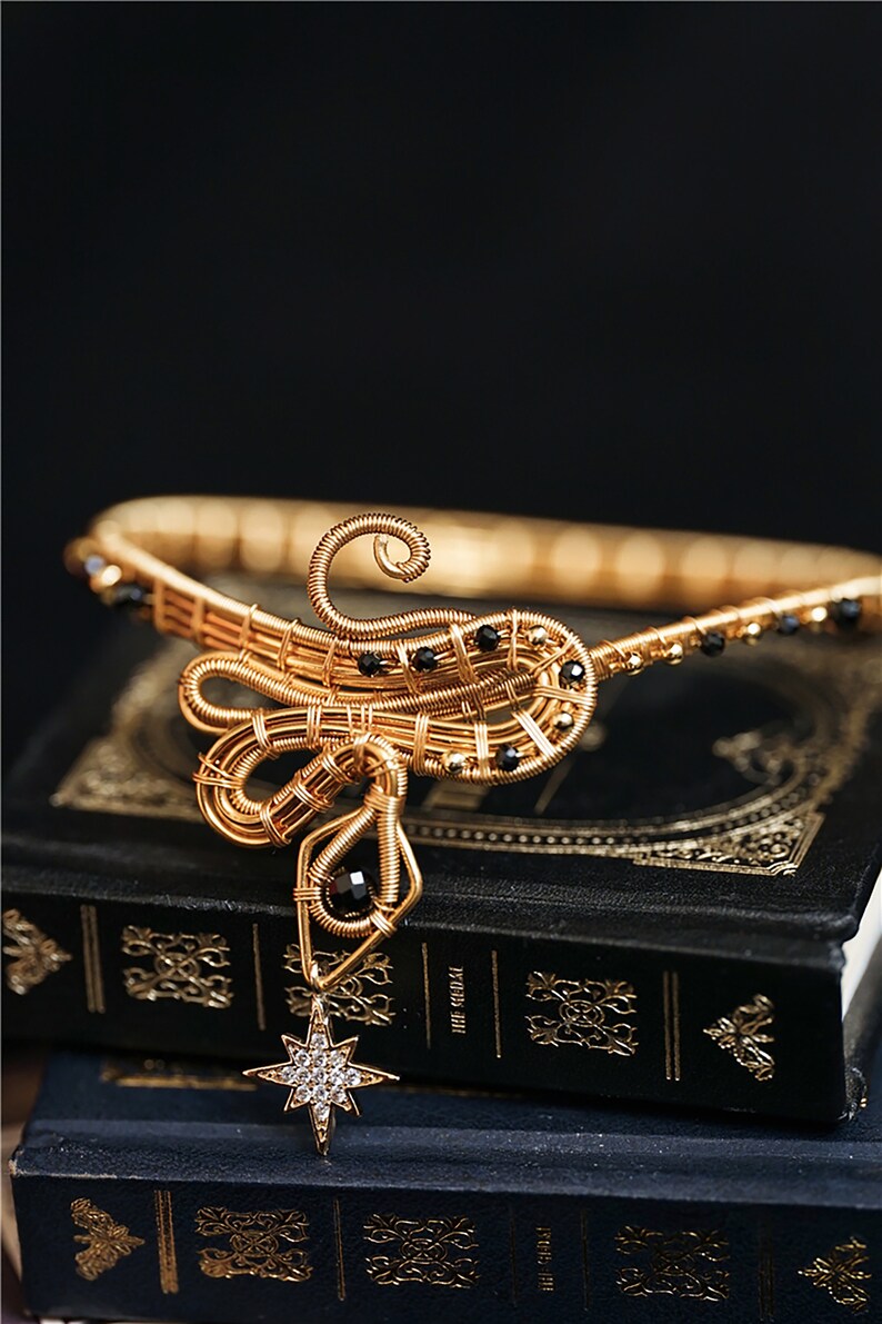 BJD 1/3 Ornament Preorder Golden Snake Shape Crown 70cm Soom - Etsy