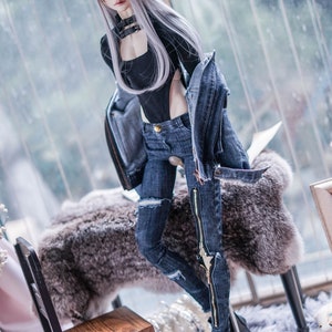 Limited BJD Denim Jacket MSD SD10 SD13 SD17 65cm Girl DD 70cm Boy ...