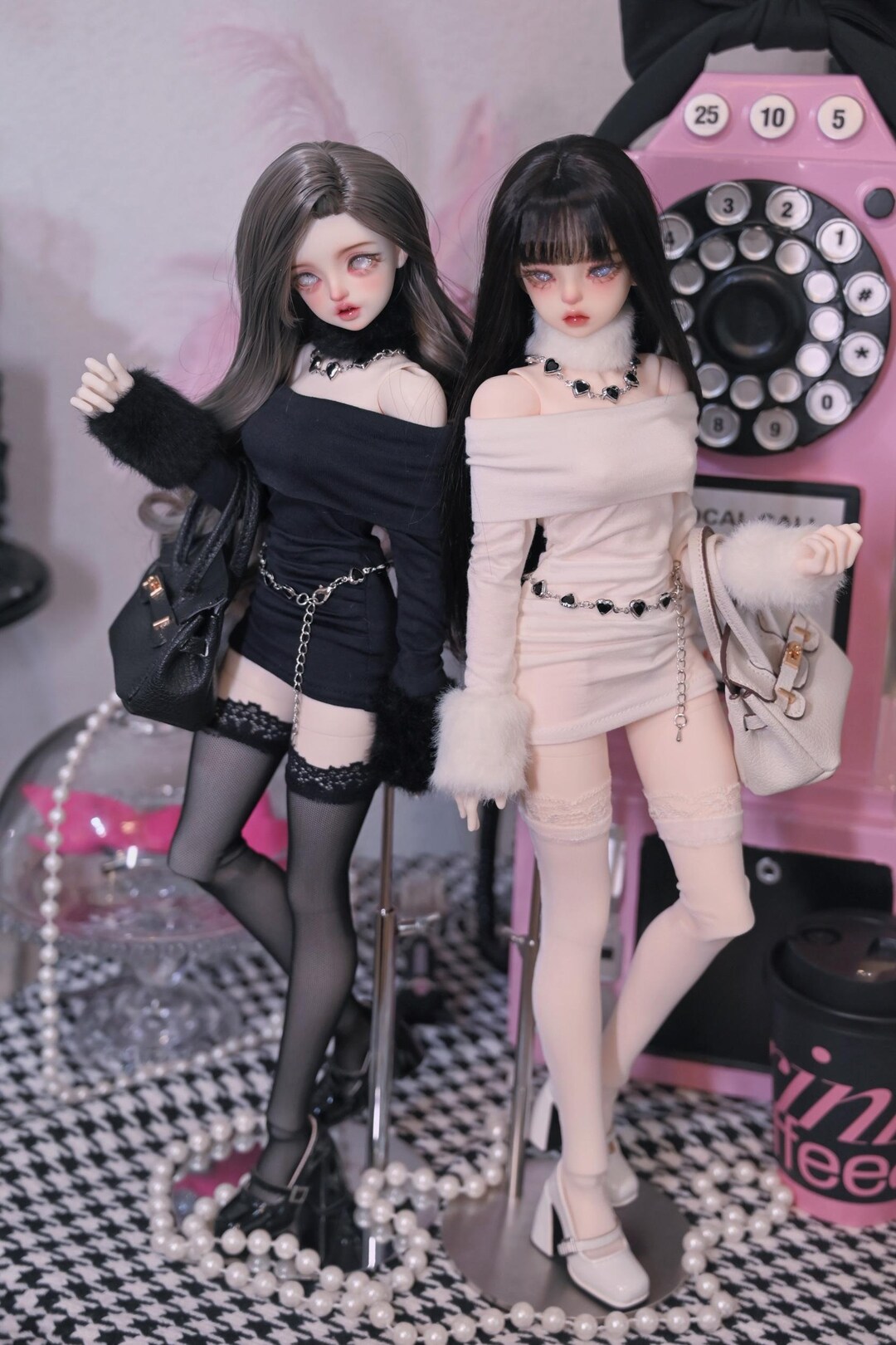 1/3 1/4 Customize off Shoulder Slim Dress Scarf Necklace Waist Chains ...