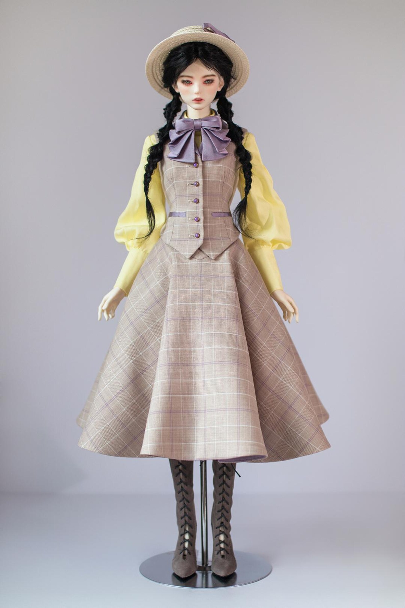 1/3 Custom Vest+ Shirt+ Skirt+ Bustle Retro Dress Set Preorder ...