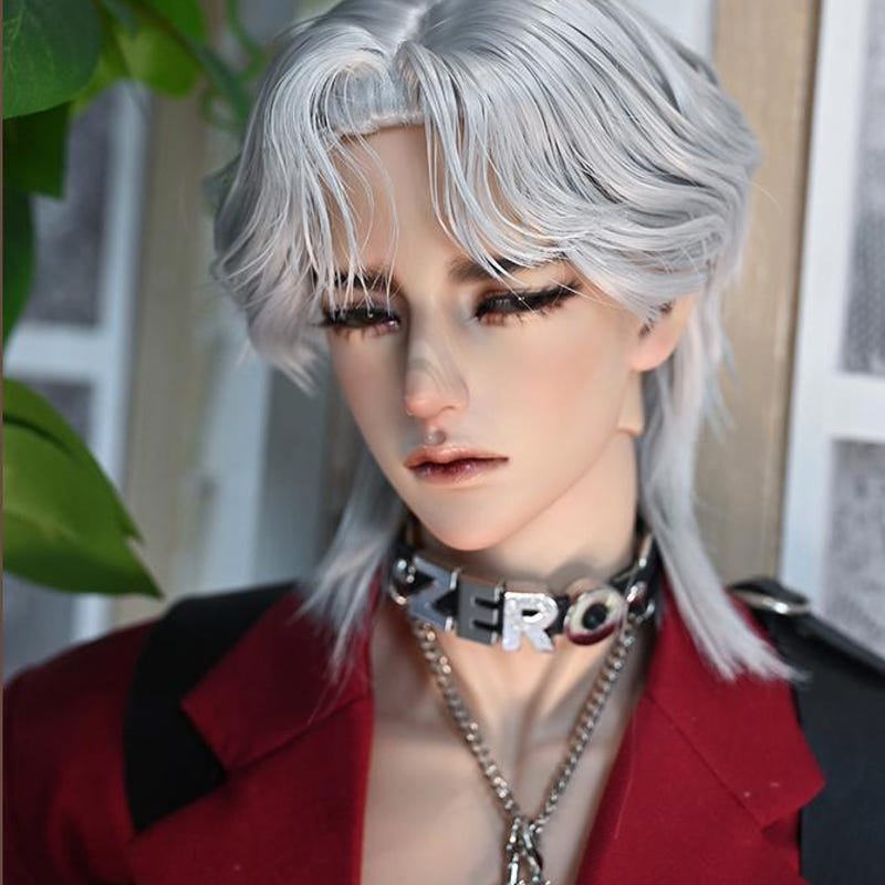 Ball Joint Doll Wig Blue - Etsy