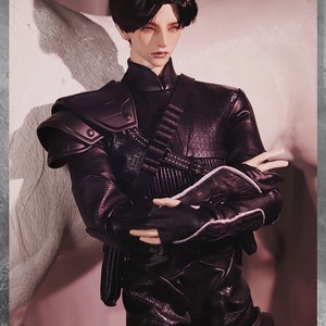 BJD in Stock ID75 SD17 PU Leather Motorcycle Gloves - Etsy