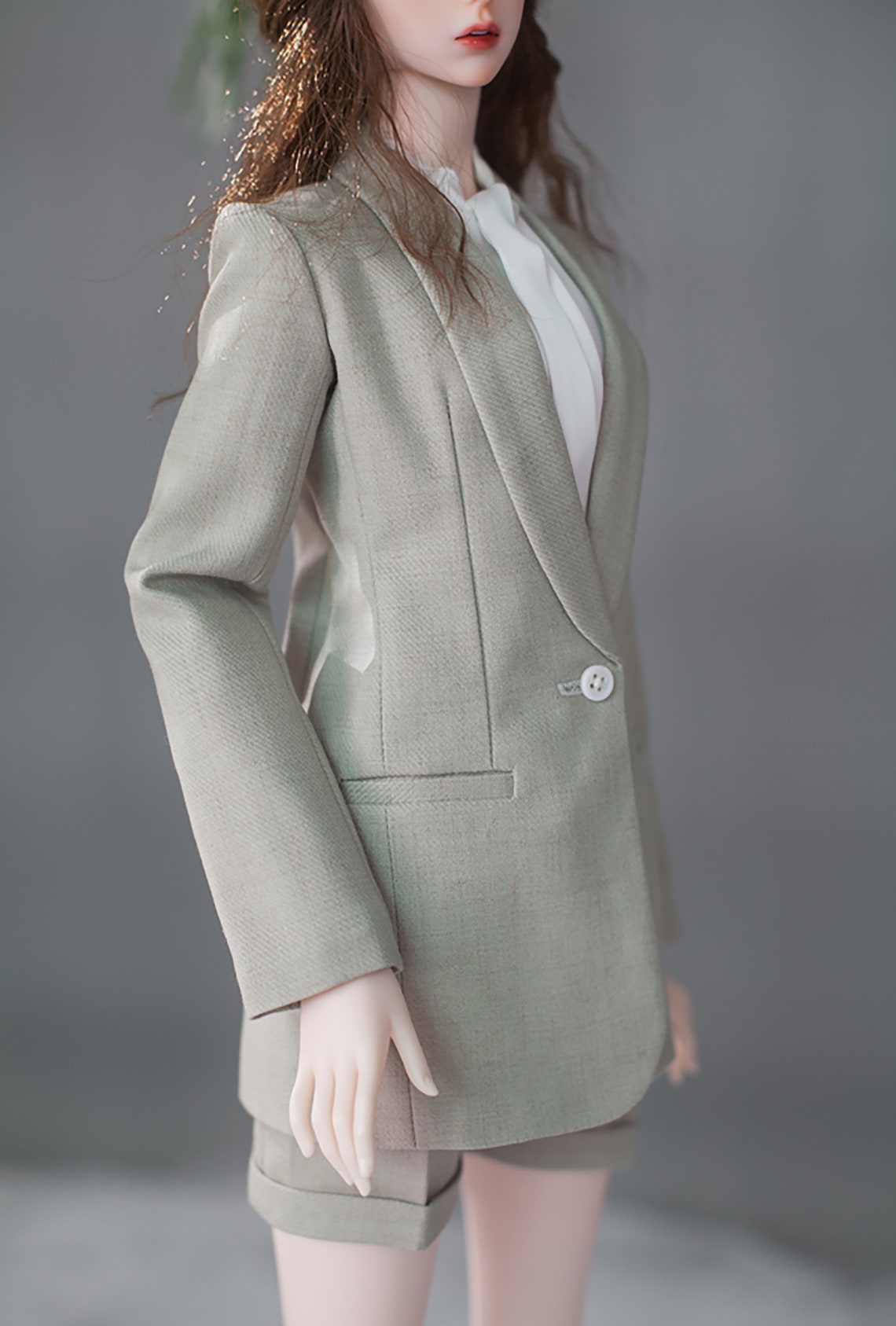 BJD Customize Girls Blazer Pink Green Casual Preorder SD16 - Etsy