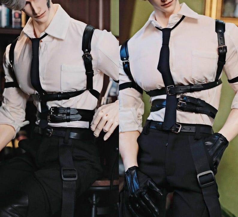 1/4 75cm in Stock Straps Shirt Formal Police Set Msd Id75 Bjd ...