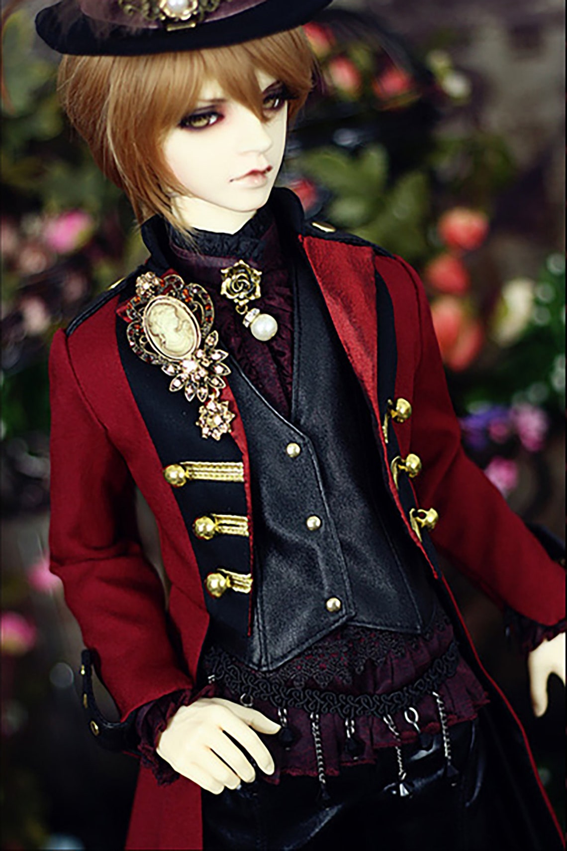 BJD Customized Suits Sets Retro Military Uniform Victorian 1/4 - Etsy