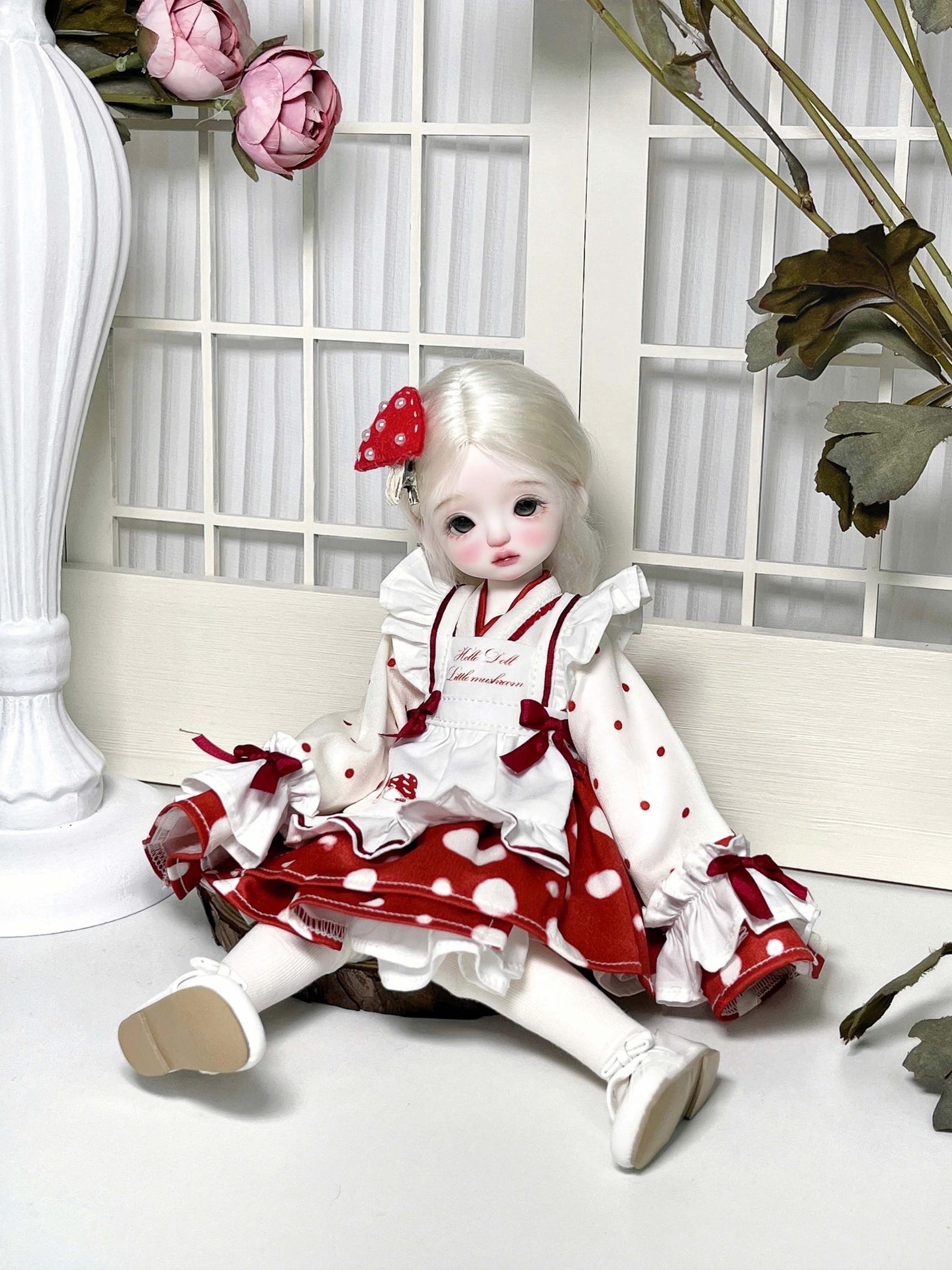 1/4 1/6 Preorder Maiden Clothes Set Mushroom Japanese Kimono Msd Yosd ...