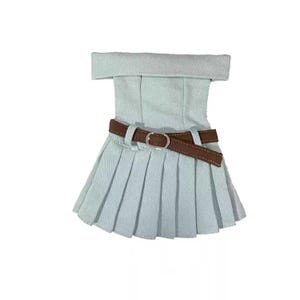 BJD 1/4 in Stock off Shoulder Short Pleated Dress Mdd Msd - Etsy