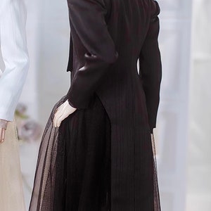 BJD ID75 Preorder Suits Set Silky Design Blazer+ Translucent Coat+ ...