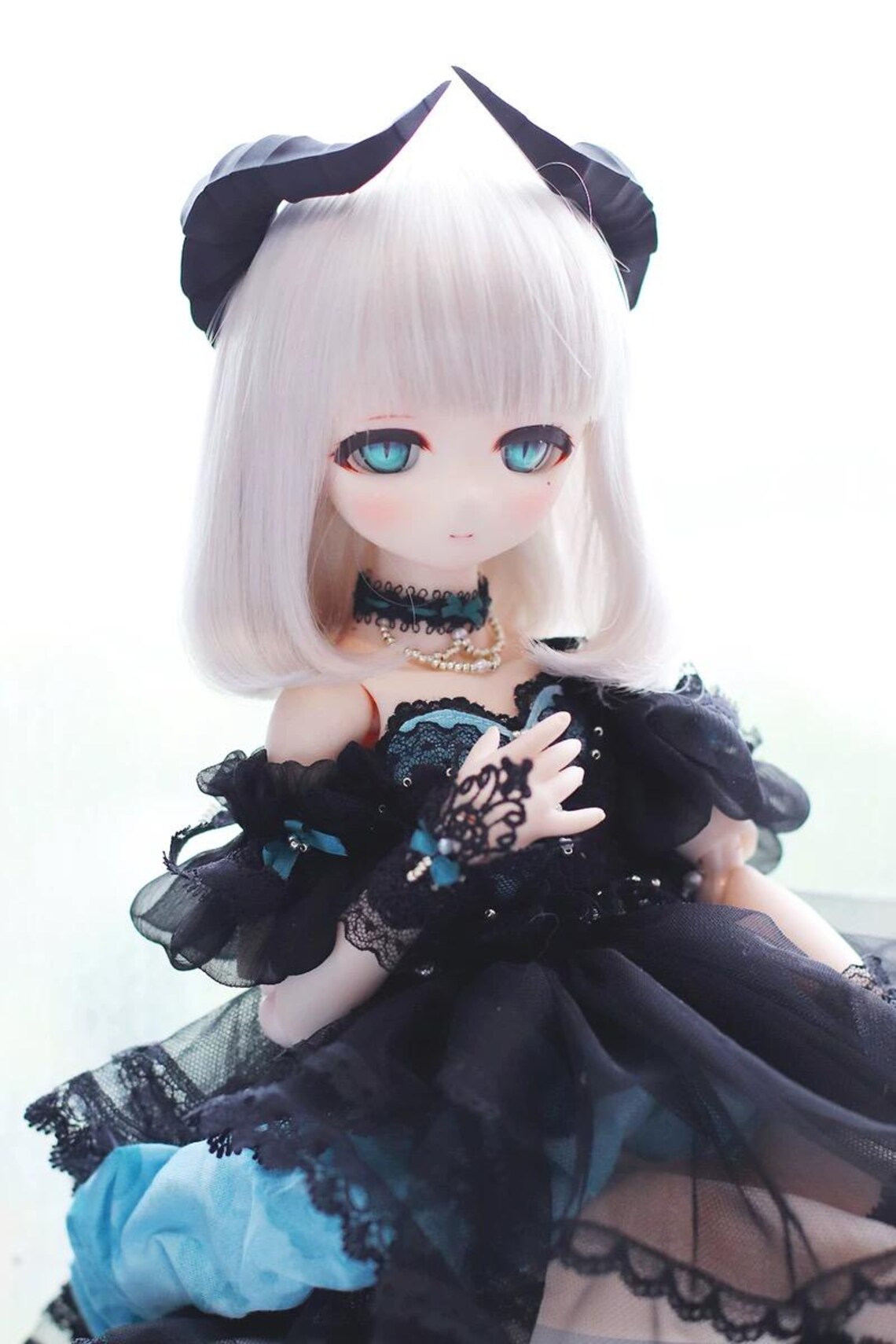 1/3 1/4 1/6 in Stock Devil Horns Goat BJD Accessories Smart Doll Dd ...