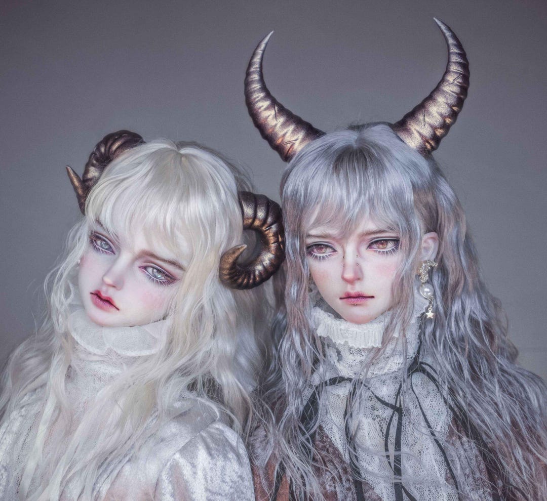 1/3 Preorder Devil Horns Goat BJD Accessories Smart Doll Dd Dddy - Etsy