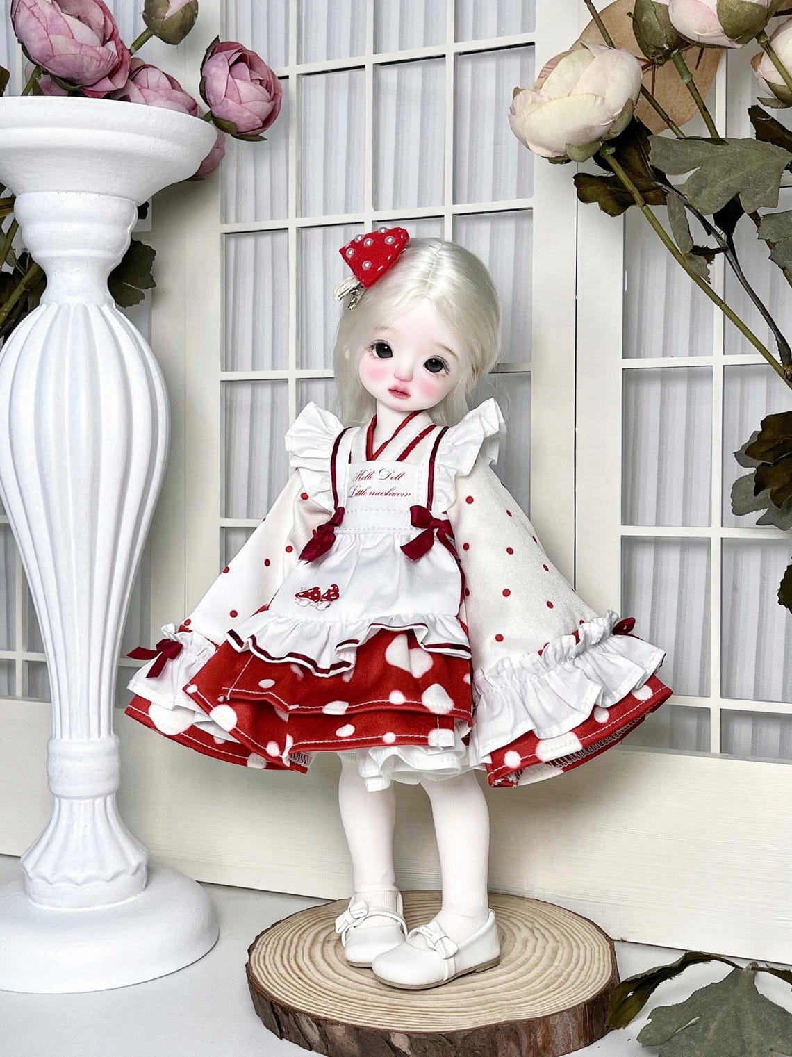 1/4 1/6 Preorder Maiden Clothes Set Mushroom Japanese Kimono Msd Yosd ...