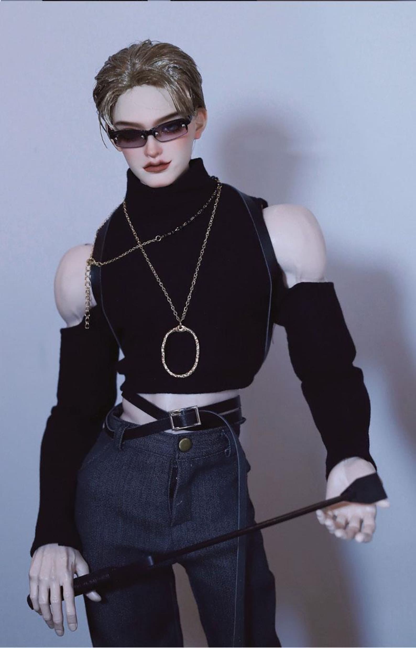 BJD 1/4 1/3 SSDF ID75 in Stock Turtleneck Shirt Sleeveless Arm Sleeve ...