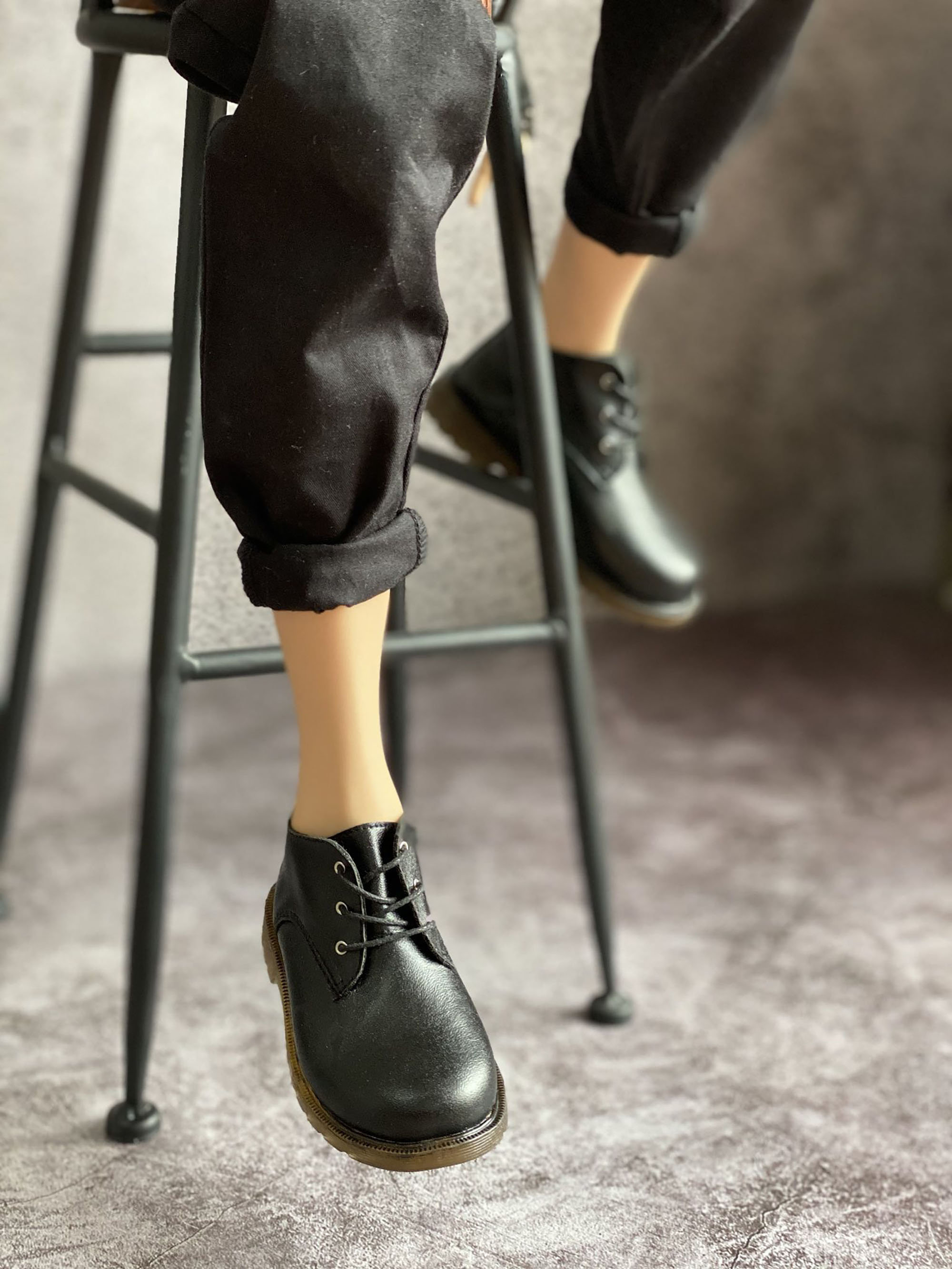 BJD Shoes 1/3 70cm 5th Soom Leather Student Shoes - Etsy