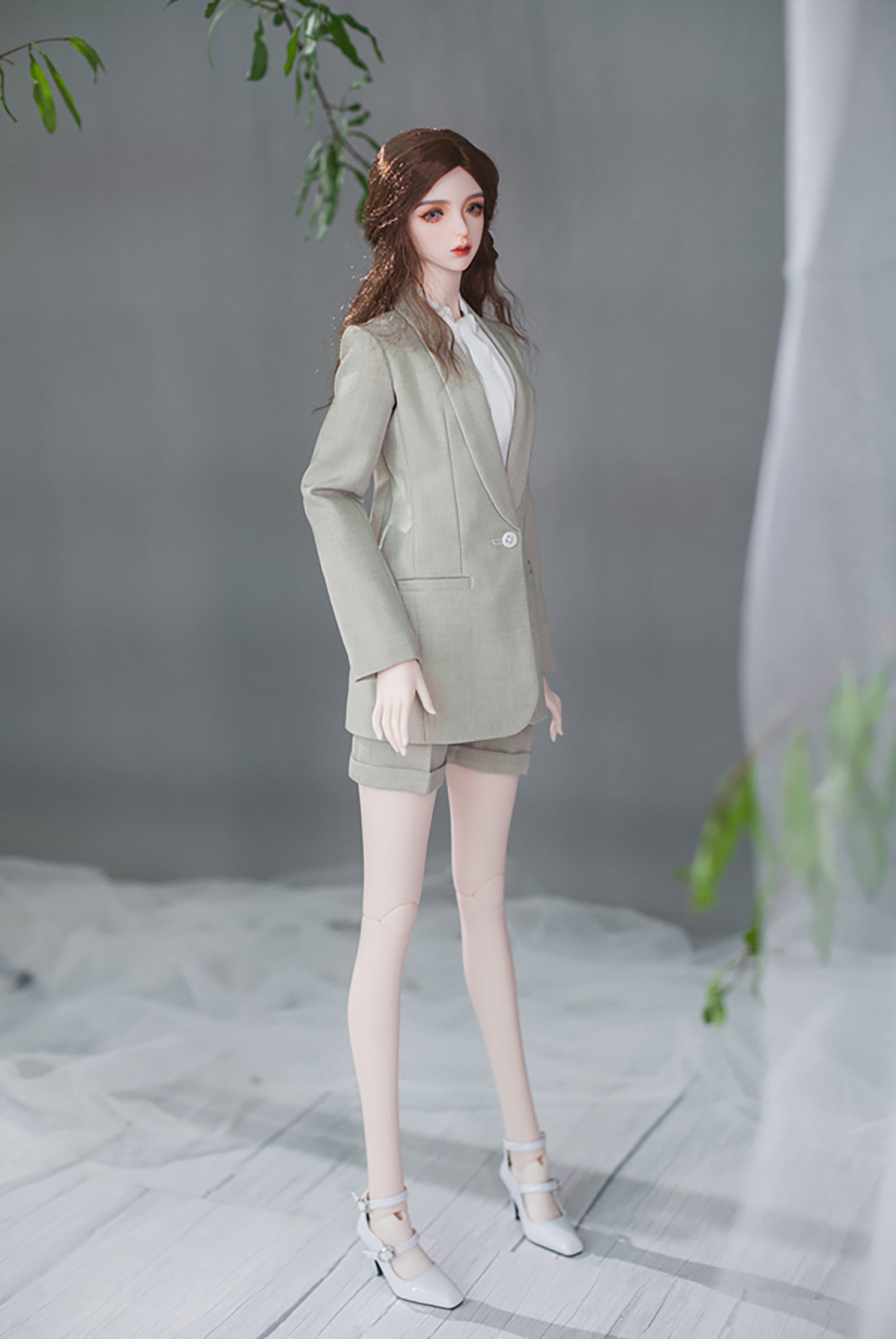 BJD Customize Girls Blazer Pink Green Casual Preorder SD16 - Etsy