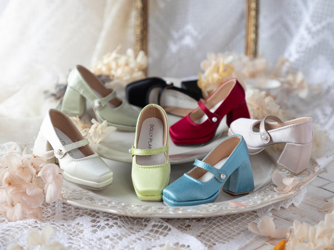 BJD 1/3 in Stock High Heel Shoes Rococo Retro Style SD10/SD13 Real Silk ...