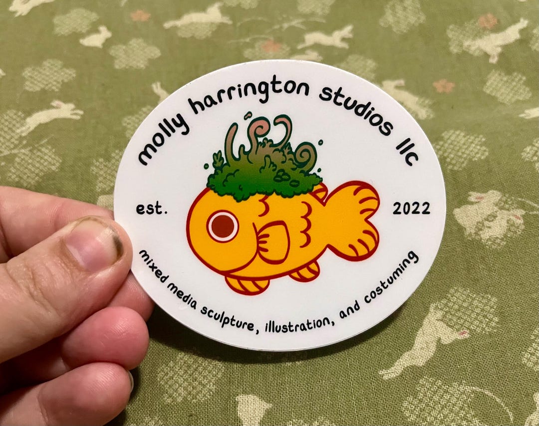 Molly Harrington Studios Sticker - Etsy