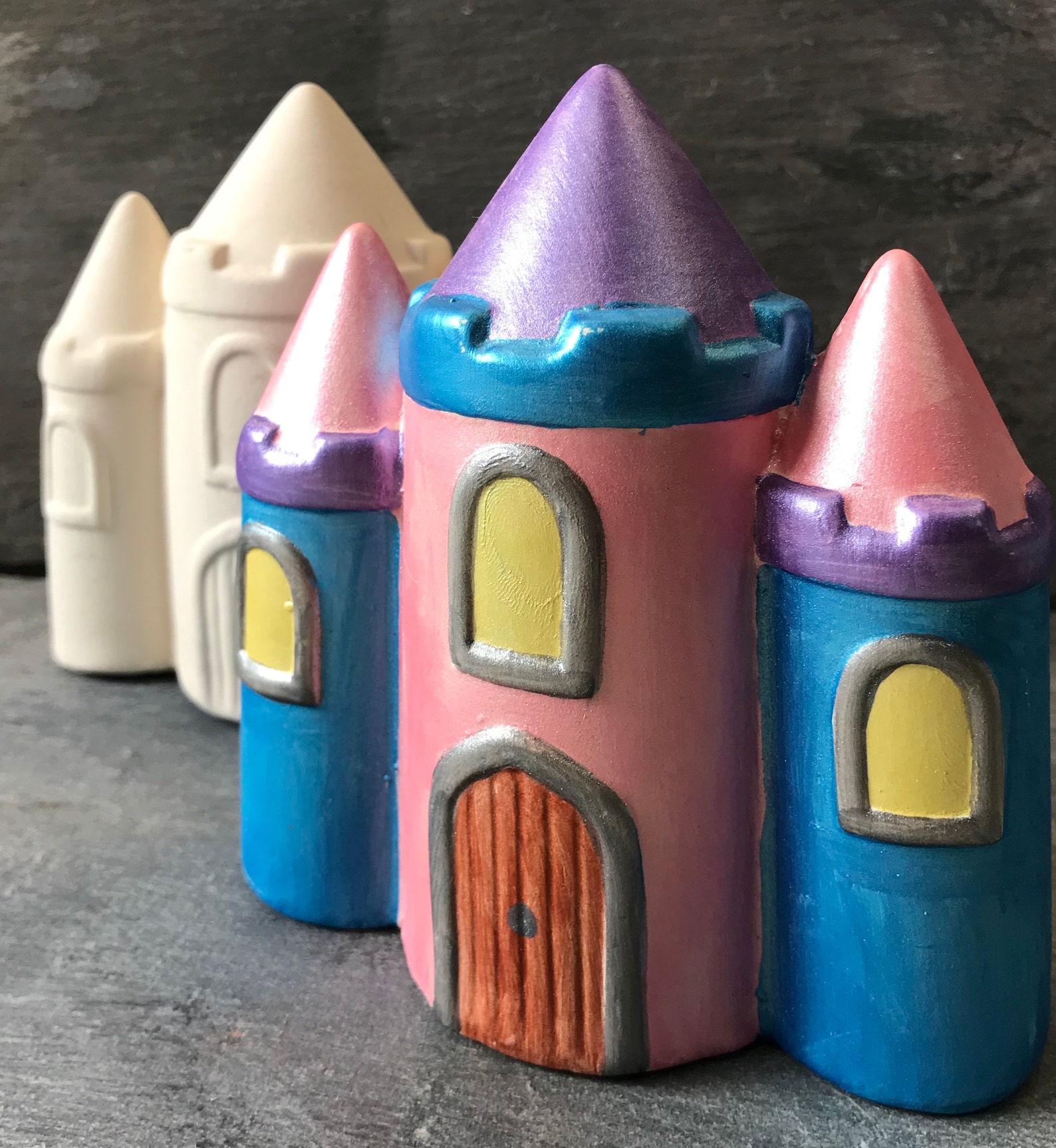 Fairy Castle Money Box Hogwarts Castle Paint Your Own - Etsy UK