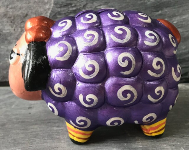 Sheep Money Box, Paint Your Own Pottery Take Away, May Birthday, Child ...