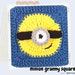 Amigurumi Pattern 4 in 1 Minion Granny Squares - Etsy