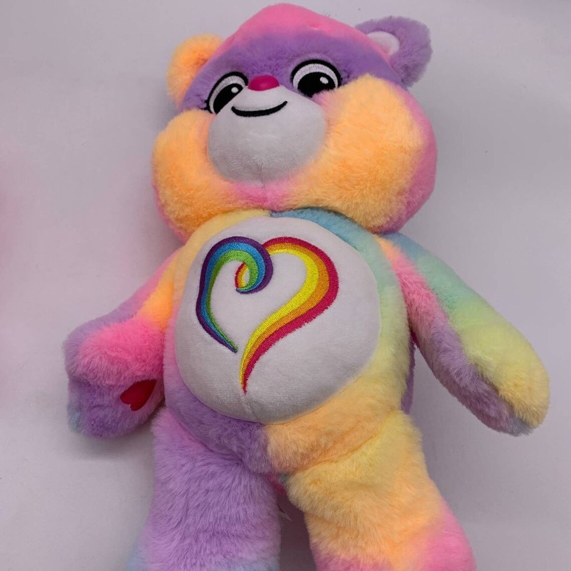 NIB TOGETHERNESS Care Bears Gift Set 2 Rainbow Bears/bracelet/poster ...