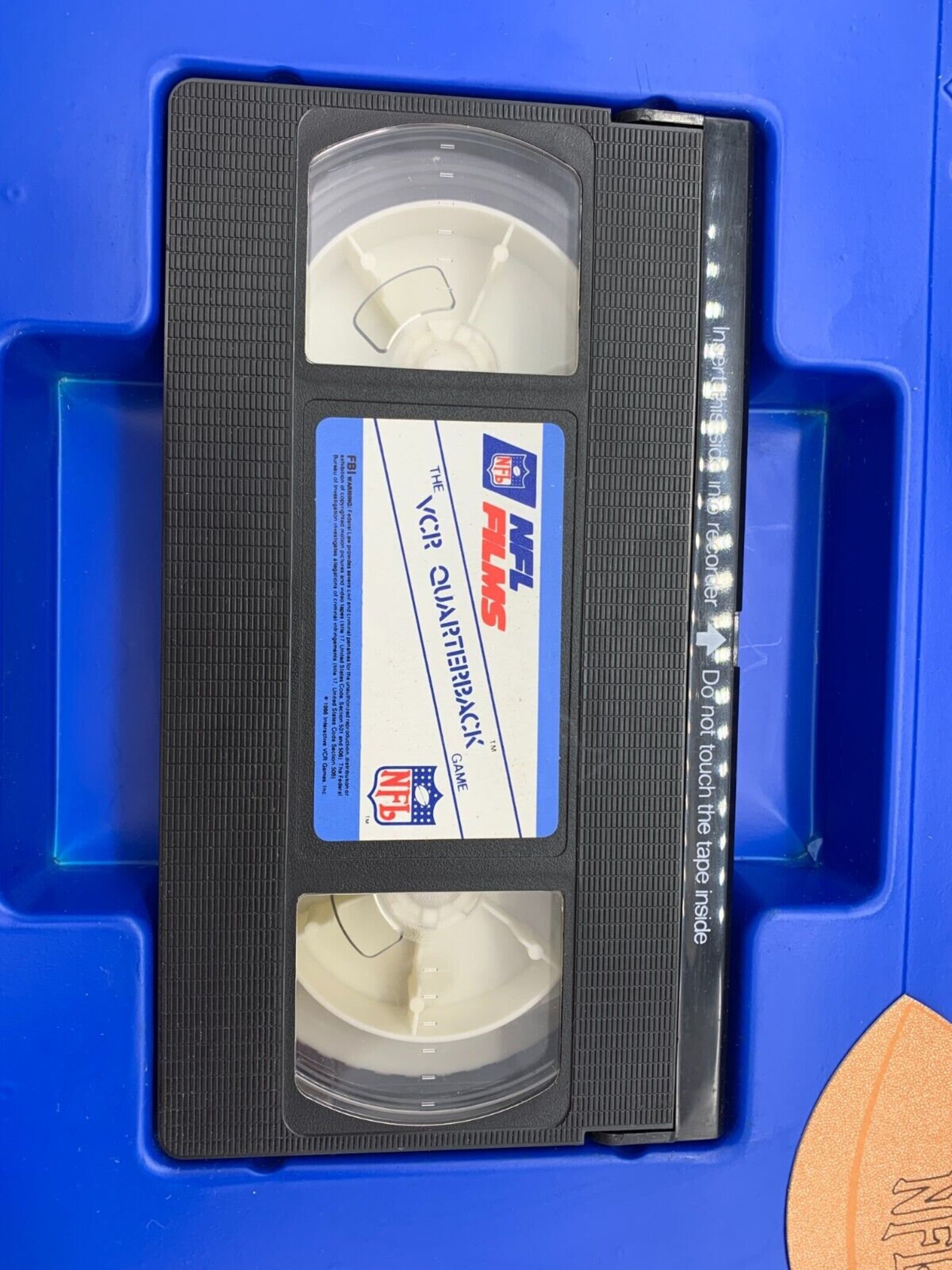 1986 NFL VCR VHS Quarterback Game Complete Untested National Football ...
