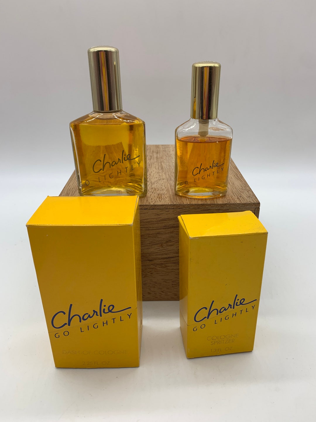 Vintage CHARLIE GO LIGHTLY Dash of Cologne/spritzer Nearly Full in ...