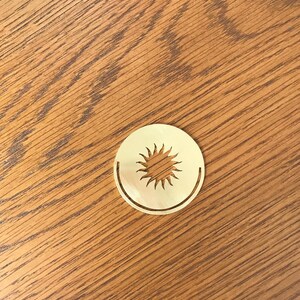 Circular Cut-out Sunburst Metal Bookmark-metal Bookmark-brass Bookmarks ...