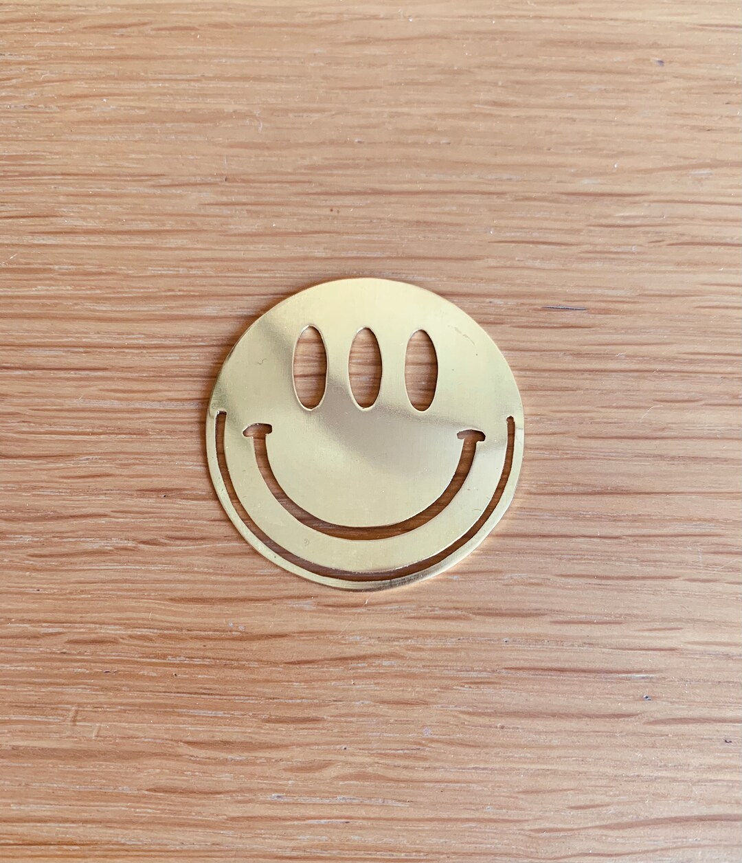 Spaced- Smiley- Evolution-smiley Bookmark-brass Bookmarks-book ...