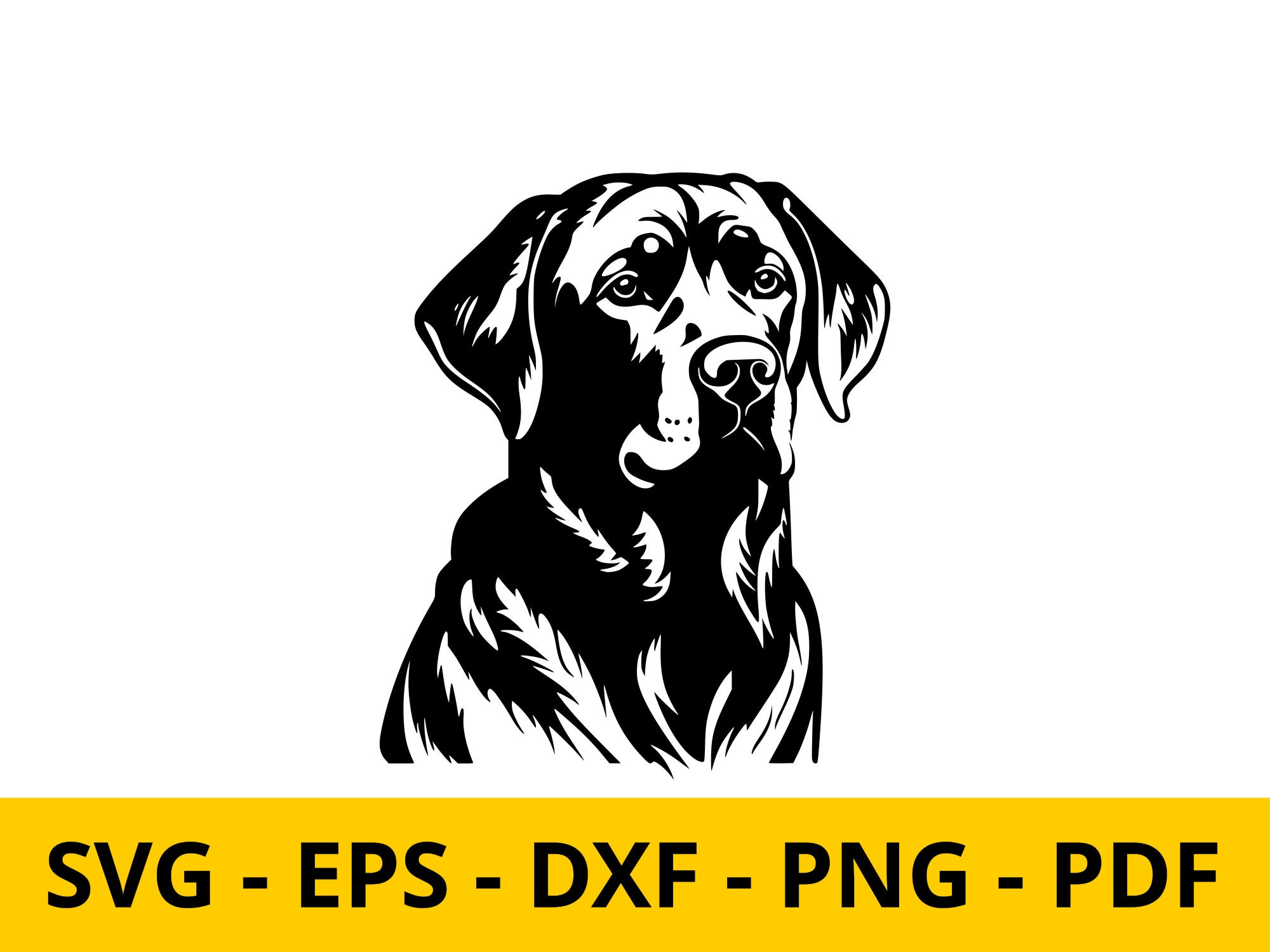 Labrador Retriever Svg Bundle Dog Breed K-9 Animal Canine Clipart ...
