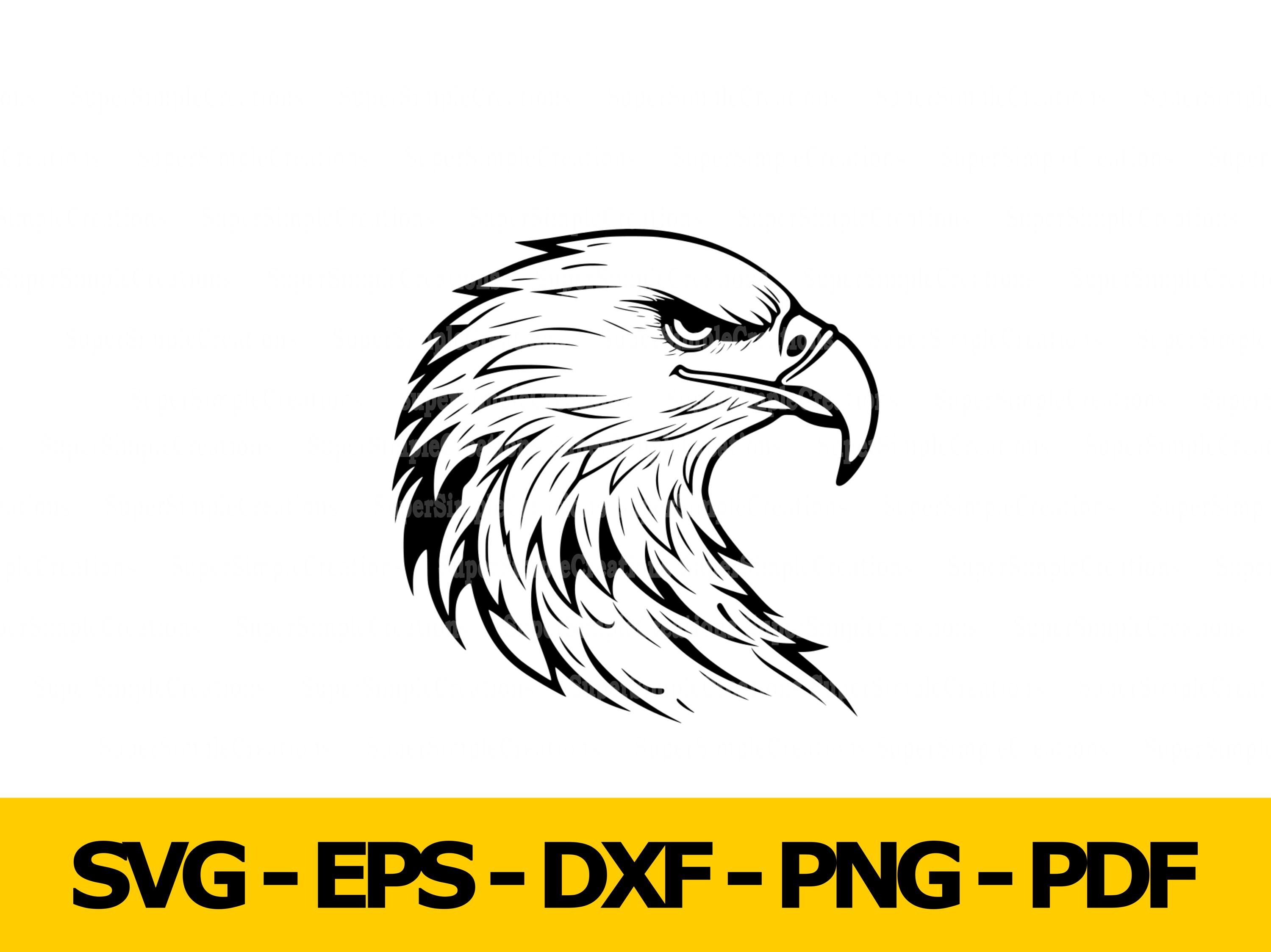 Eagle Vector Design Svg Clipart Art Digital Download T-shirt Design ...