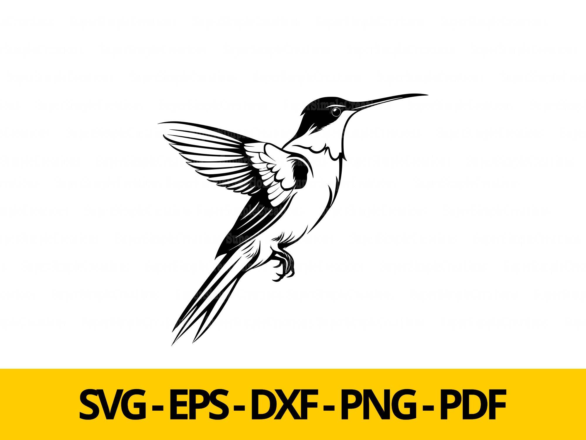 Hummingbirds Svg - Hummer Bird Comercial Use Clipart Animal Art Digital ...