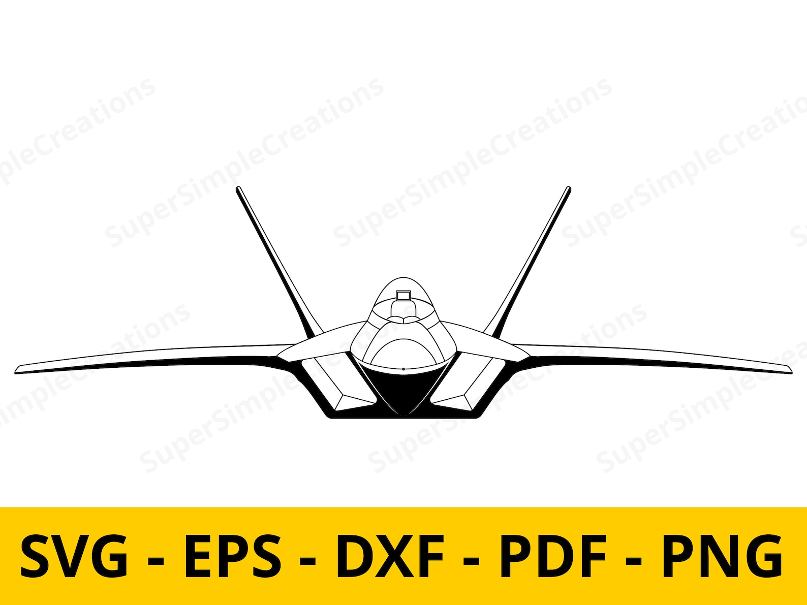 F-22 Raptor Clipart Warbird Svg Fighter Plane Svg Plane Digital ...
