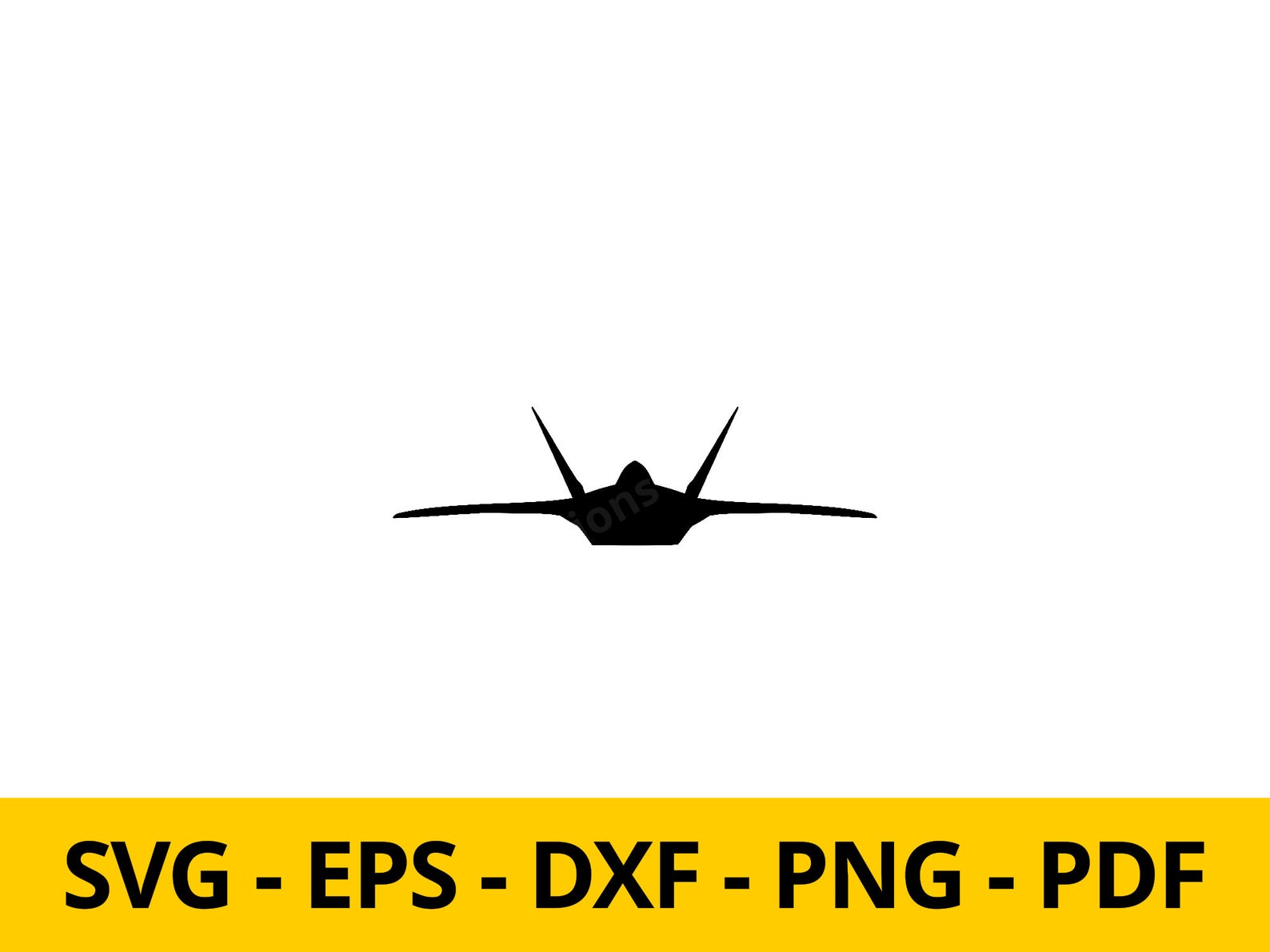 F-22 Raptor Silhouette | Clipart | Warbird Svg| Fighter Plane Svg ...