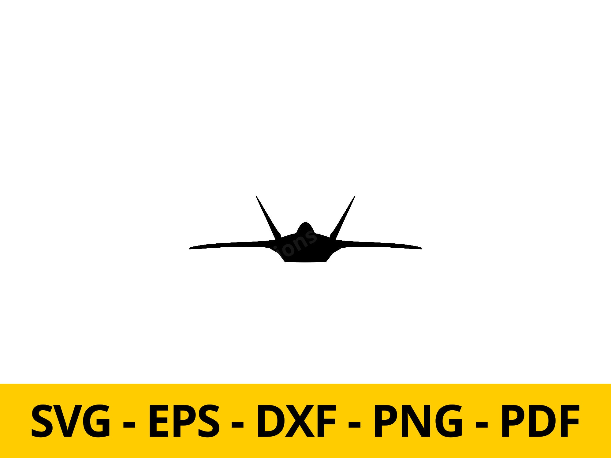 F-22 Raptor Silhouette | Clipart | Warbird Svg| Fighter Plane Svg ...