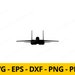 F-15 Eagle| Clipart | Warbird Svg| Fighter Plane Svg | Plane | Digital ...