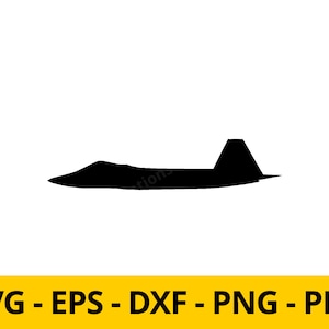 F-22 Raptor Silhouette | Clipart | Warbird Svg| Fighter Plane Svg ...