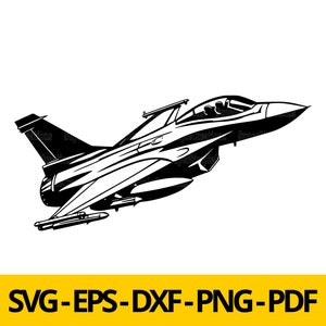 F-16 Fighting Falcon Bundle Svg | Warbird Svg| Vector Image | Clipart ...